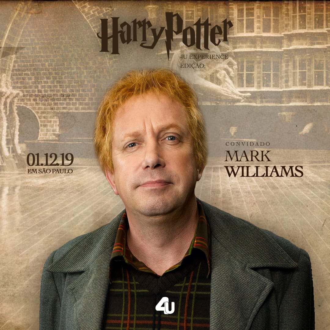 Intérprete de Arthur Weasley vem ao Brasil para evento temático de ...